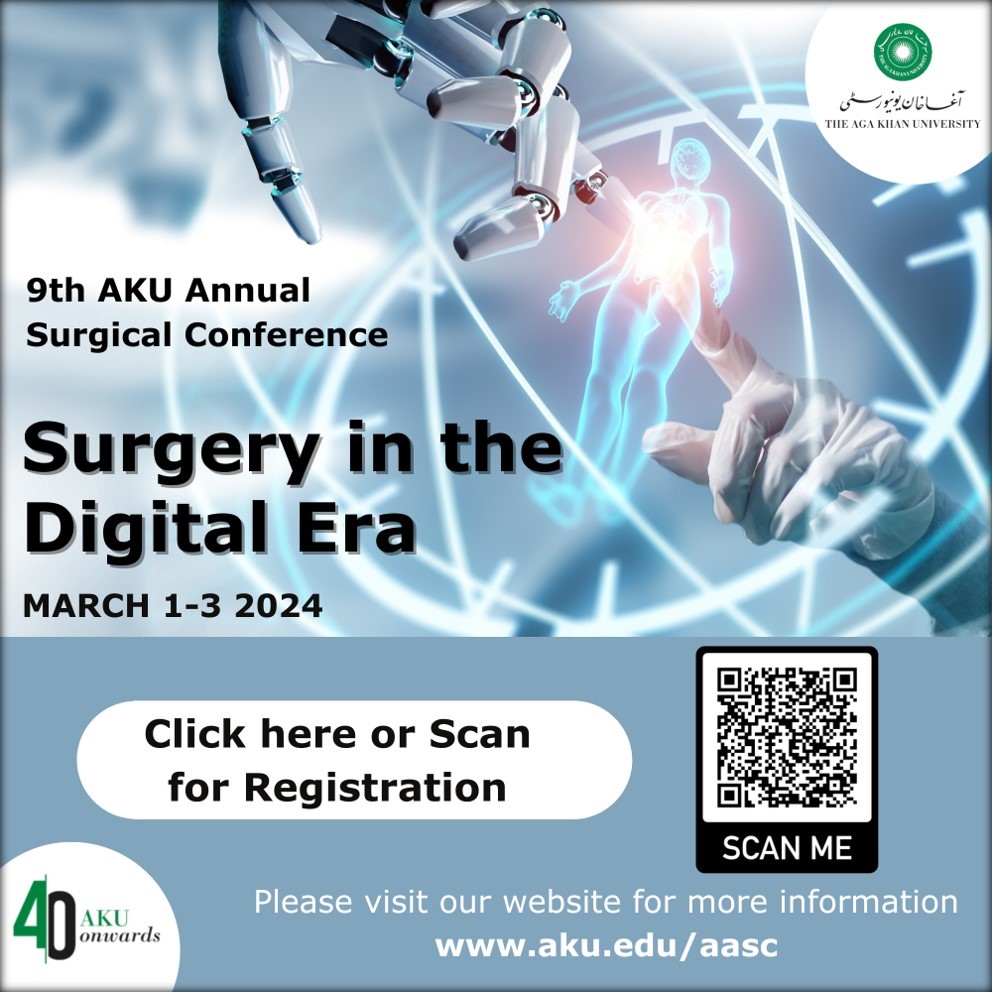 Registration | 9th AKU Annual Surgical Conference