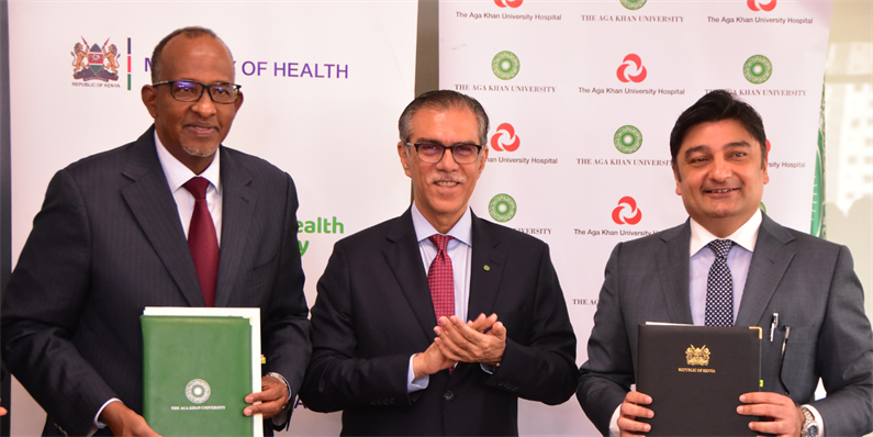 AKUH,N and Social Health Authority Sign Strategic Agreement | The Aga ...