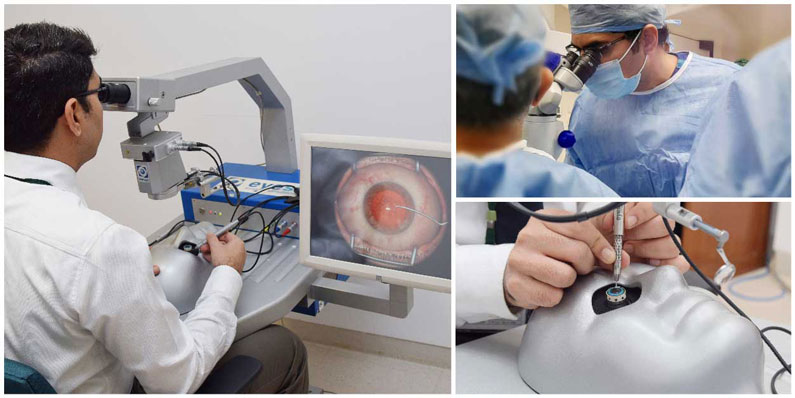 Simulation success story: Eye surgery | The Aga Khan University News