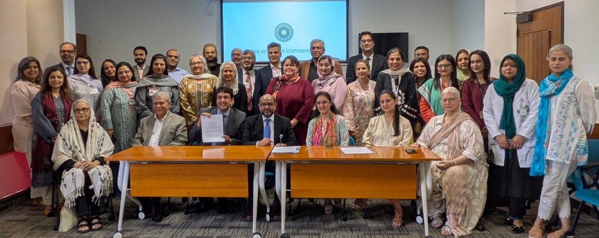 AKU and Rahat Kada sign MOU on palliative care | The Aga Khan ...