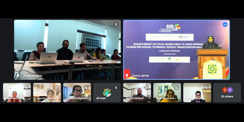 Regional Partnership for Promoting Play-Based Education | The Aga Khan ...