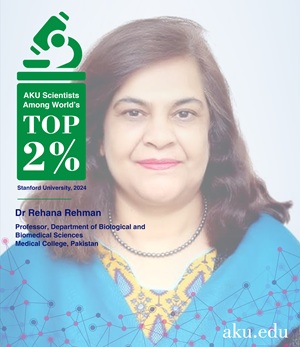 Dr Rehana Rehman | AKU Researchers Named Among the World’s Top 2% ...