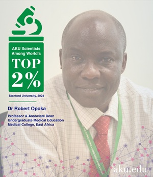 Dr Robert Opoka | AKU Researchers Named Among the World’s Top 2% ...